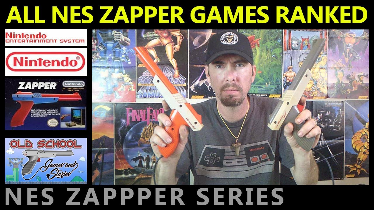 ALL NES ZAPPER GAMES RANKED: Worst to Best - All 16 (Licensed) NTSC ...