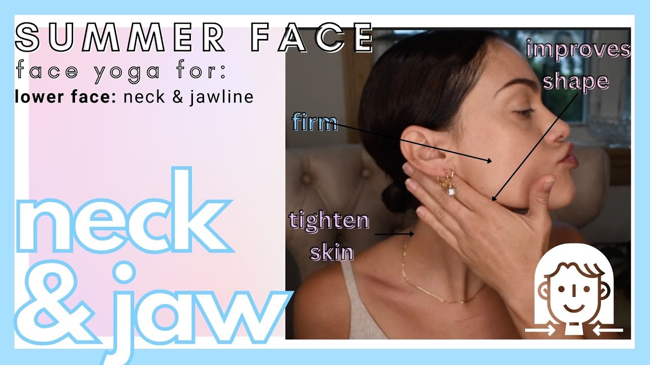 Face Yoga for NECK & JAW - YouTube