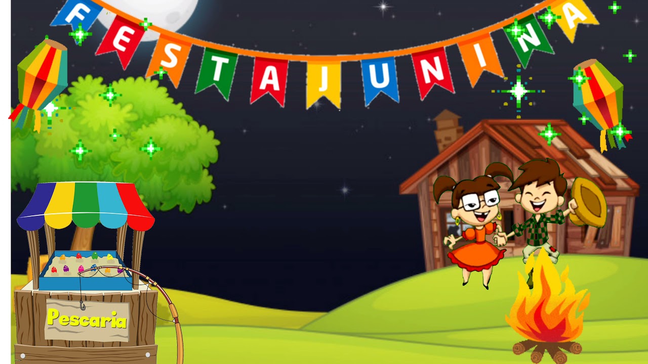 Background Festa Junina Fundo Junino - YouTube
