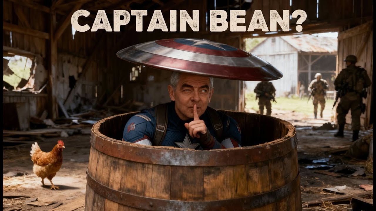 What If Mr. Bean Was Captain America? - YouTube