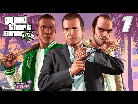 GTA5 🆕 Paddy spielt nach 12 Jahren die Story wieder ! | GTA 5 STORY UNCUT | 💵 #gta Teil 1