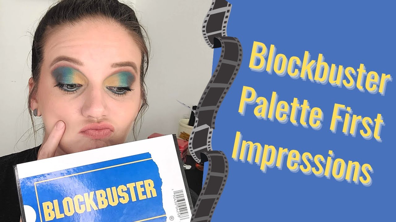 Blockbuster Palette First Impressions - YouTube