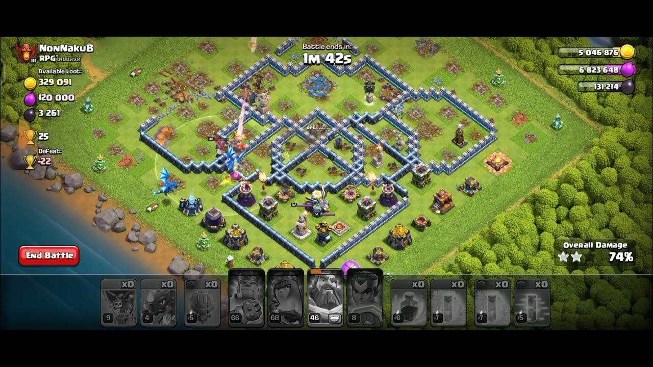 Clash of Clans | TH13 Attack Strategy Explained | Home Base - YouTube