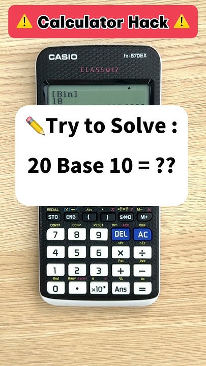 Calculator Hack : 快速换BASE - YouTube