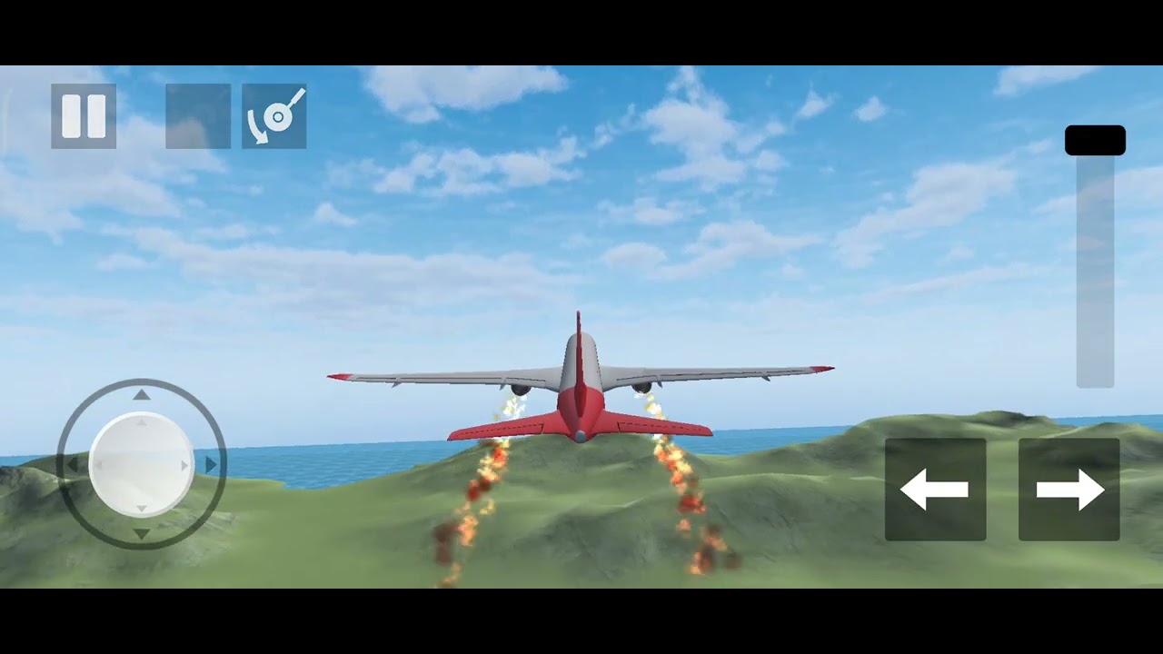 o avião caindo ( the airplane crashing ) - YouTube