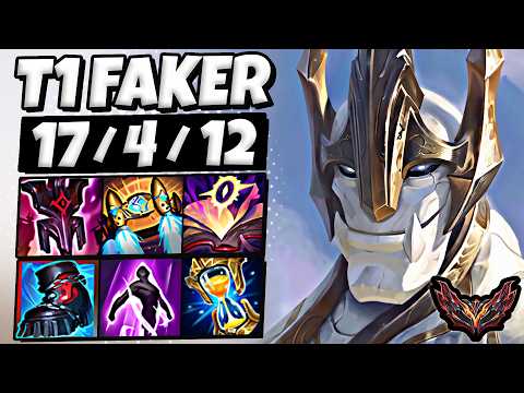 T1 Faker Galio vs Ryze [ MID ] Korea Grandmaster 1730 LP | Patch 26.13
