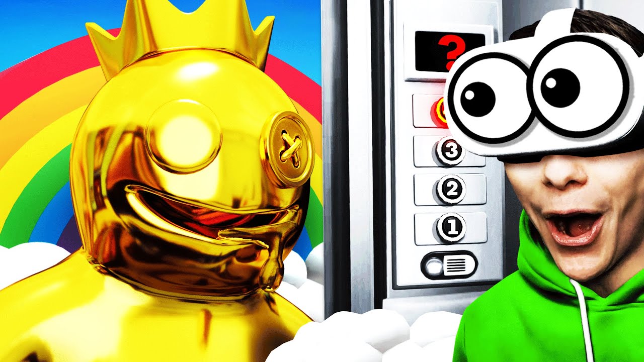 ULTRA RAINBOW FRIENDS In VR ELEVATOR - YouTube