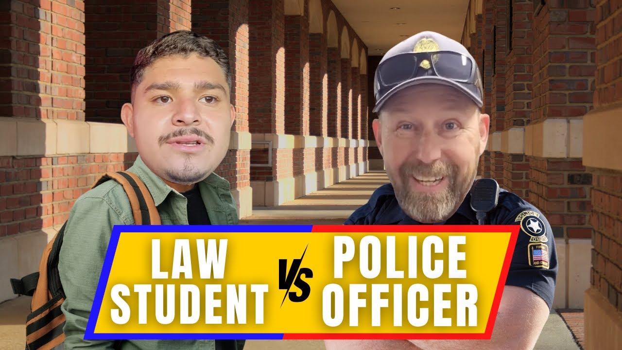 Real Lawyers React: Law Student Outsmarts Cop - YouTube