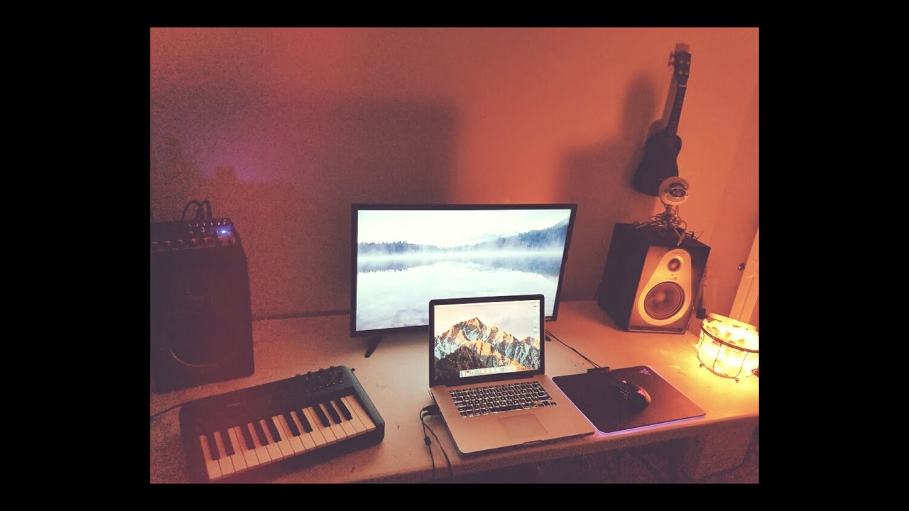 Minimalist Music Studio Setup - YouTube