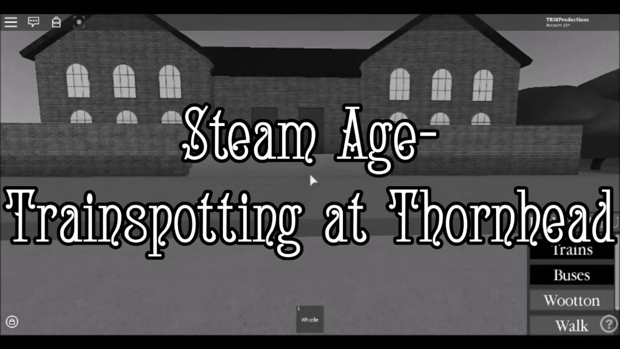 Steam Age - Trainspotting at Thornhead Station - YouTube