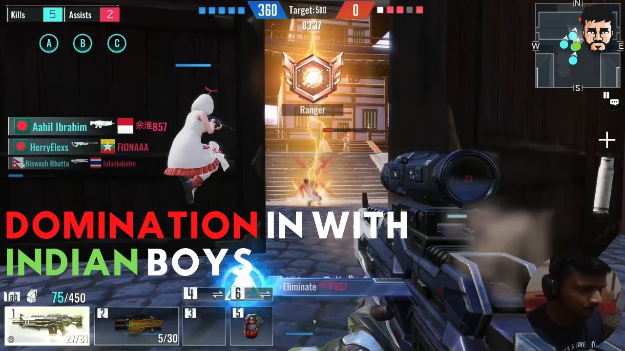 Domination in Asama Park with HerryElexs | 5v5 Battle | Cyber Hunter ...
