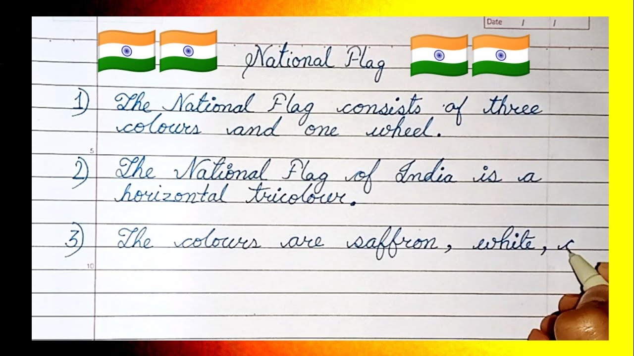 10 Lines On Our National Flag In English Ll By Essay Speech Zone YouTube 10-lines-on-our-national-flag-in-english-ll-by-essay-speech-zone-youtube