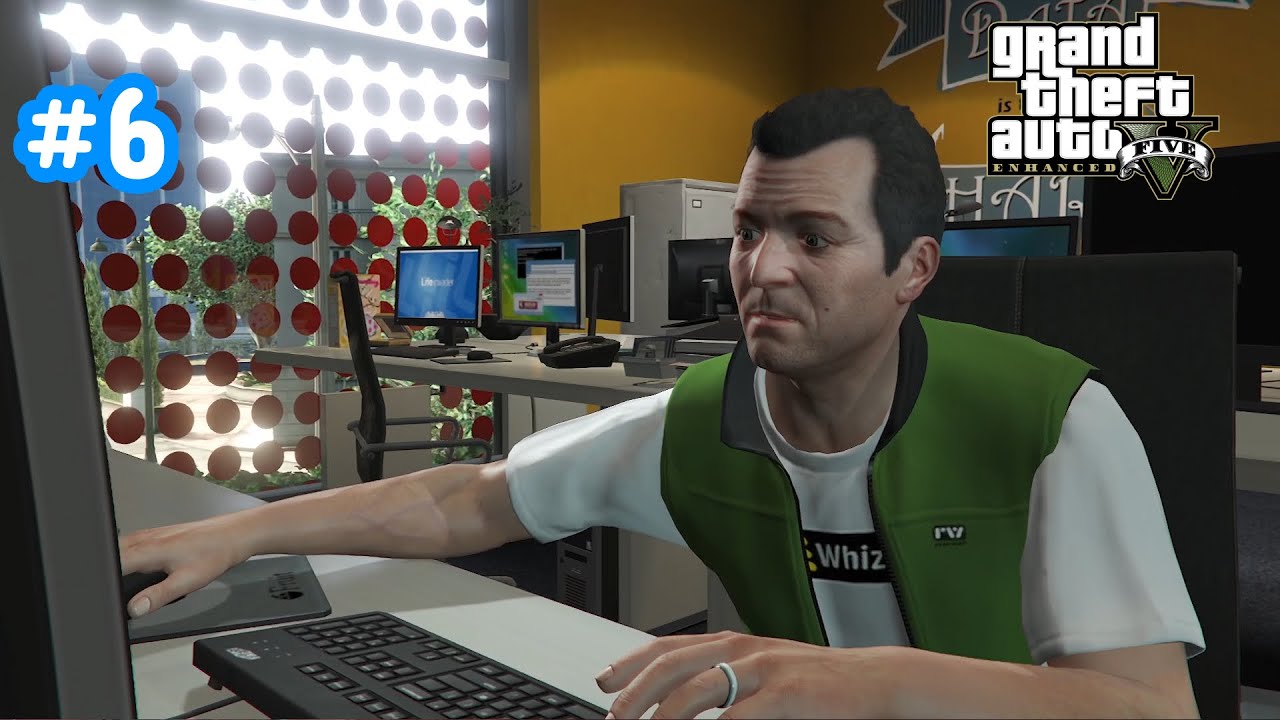 #6 GTA V - MICHAEL ES UN HACKER #gta #gtav #lenovolegion5 #rtx4060 # ...