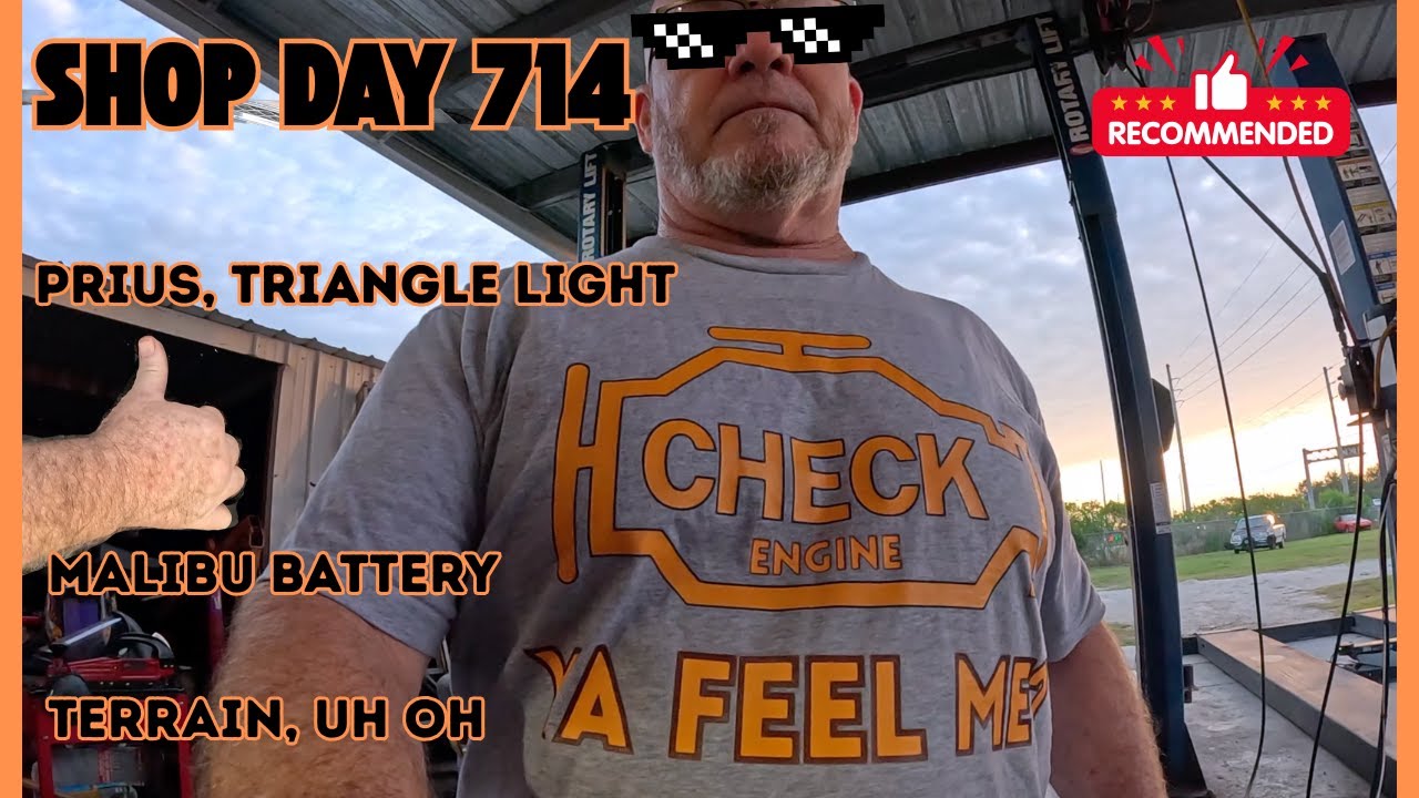 PRIUS YELLOW TRIANGLE LIGHT, MALIBU BATTERY, TERRAIN IN ROUGH SHAPE! YA ...