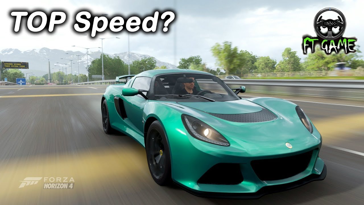 LOTUS Exige S Gameplay and TOP Speed! | Forza Horizon 4 - YouTube