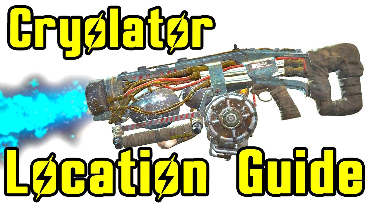 Fallout 4: Powerful Weapon at Level One (Cryolator Location) NO LOCKPICKING - YouTube