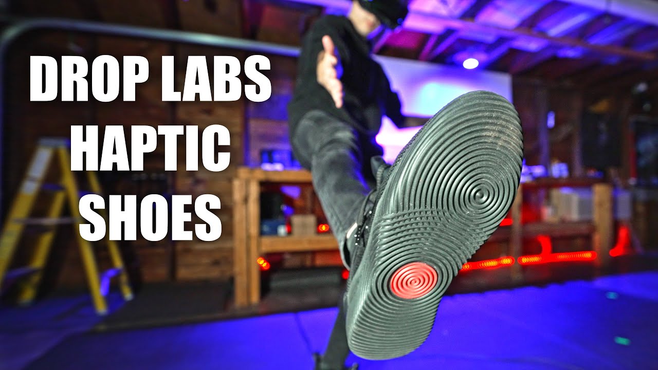 THESE SHOES MOVE ON THEIR OWN??? (DropLabs EP 01 Haptic Shoes) - YouTube