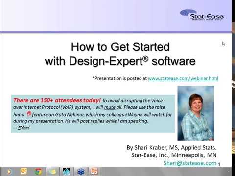 How to Get Started with Design-Expert - YouTube