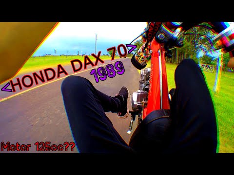 HONDA DAX 70cc Japón con SWAP de motor 125cc!!!// Wheelies y MAS💥 || ®RamiiStunt®