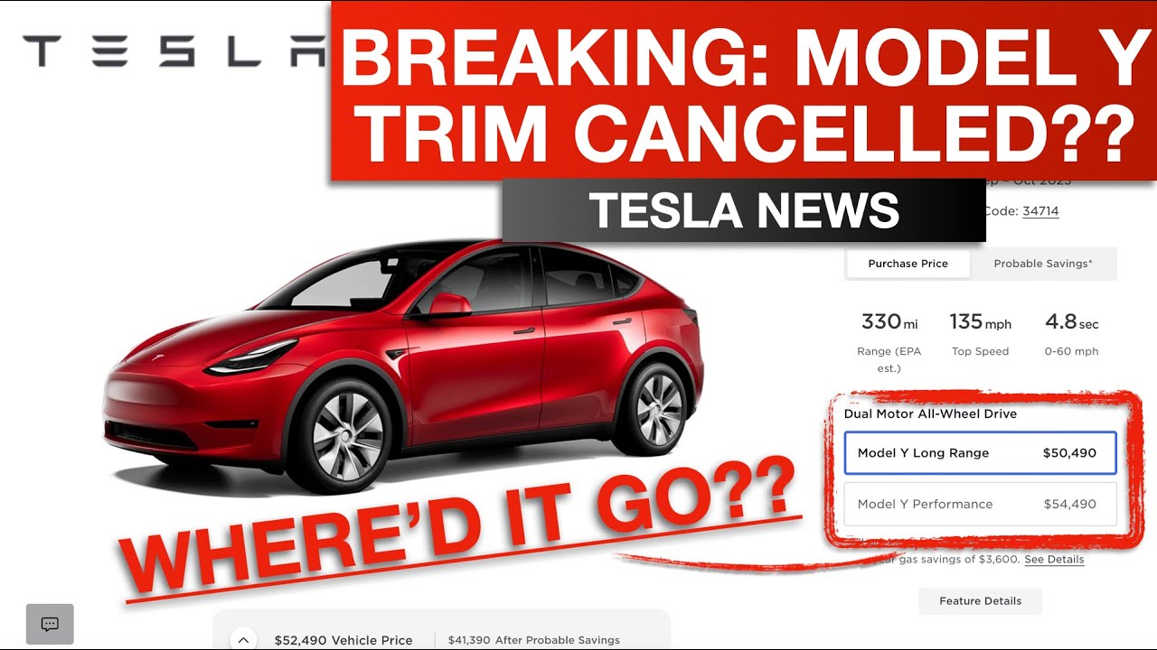 BREAKING: Tesla Replaces This Model Y With Cybertruck?!?! - YouTube