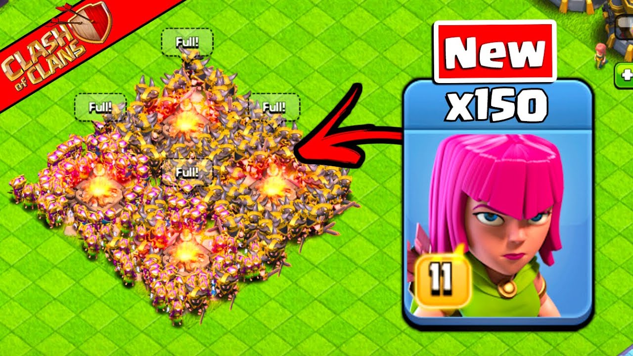 *NEW* Level 11 Archers! With Max Barch | Town Hall 15 Clash of Clans ...