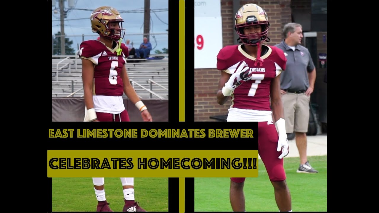 East Limestone DOMINATES Brewer for HOMECOMING!!! - YouTube