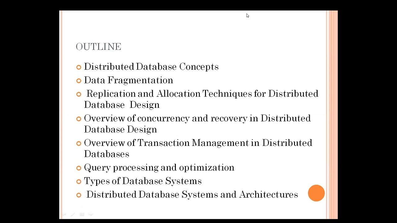 Object Oriented Distributed Database System CAP Theorem NOSQL DATABASES - YouTube