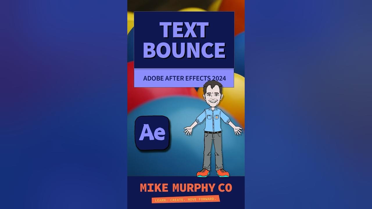 Text Bounce Effect In After Effects - YouTube
