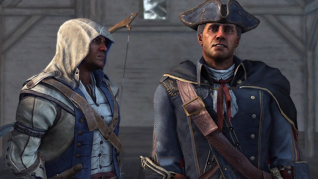 Connor Meets Haytham - Assassin's Creed lll Remastered - PS5 4K60fps ...