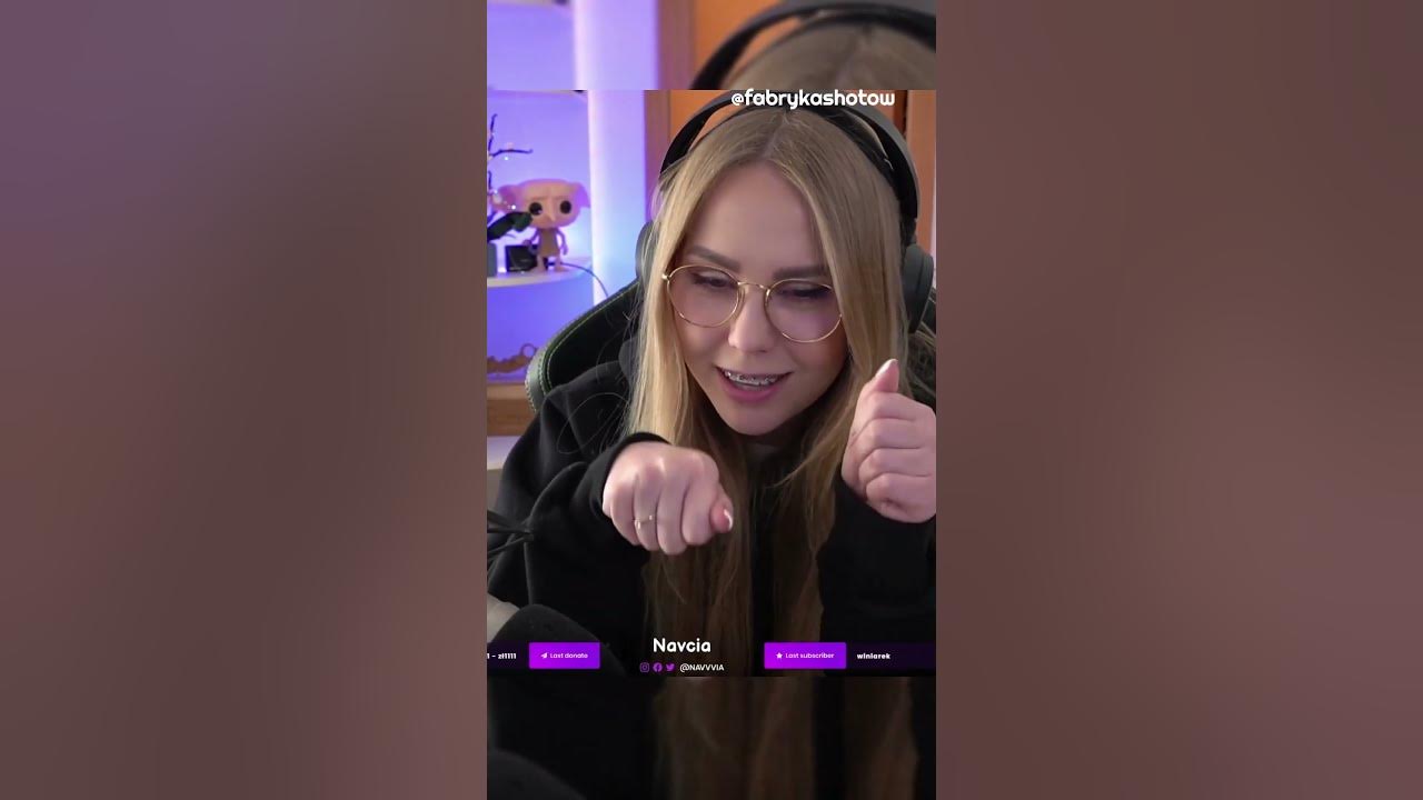 NAVCIA O WIZYCIE U KASIX - IDEALNA PANI DOMU #shorts #navcia #kasix #twitch #twitchstream # ...