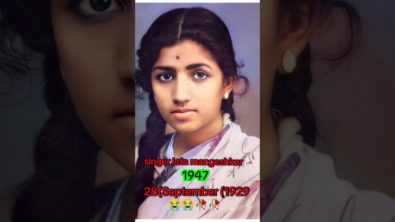 Bollywood singer lata mangesh - YouTube