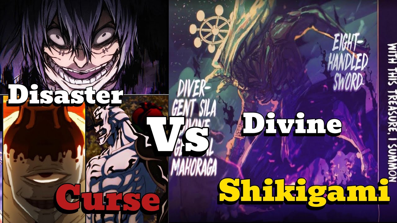 Mahoraga destroys the disaster curses | jujutsu kaisen - YouTube