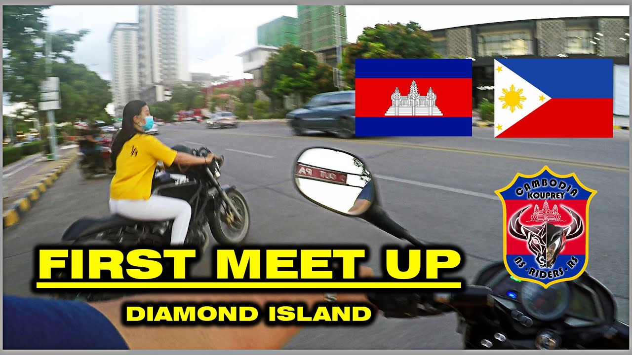 MEETING FOR THE FIRST TIME | FILIPINO AND CAMBODIAN RIDERS | Koh Pich - YouTube