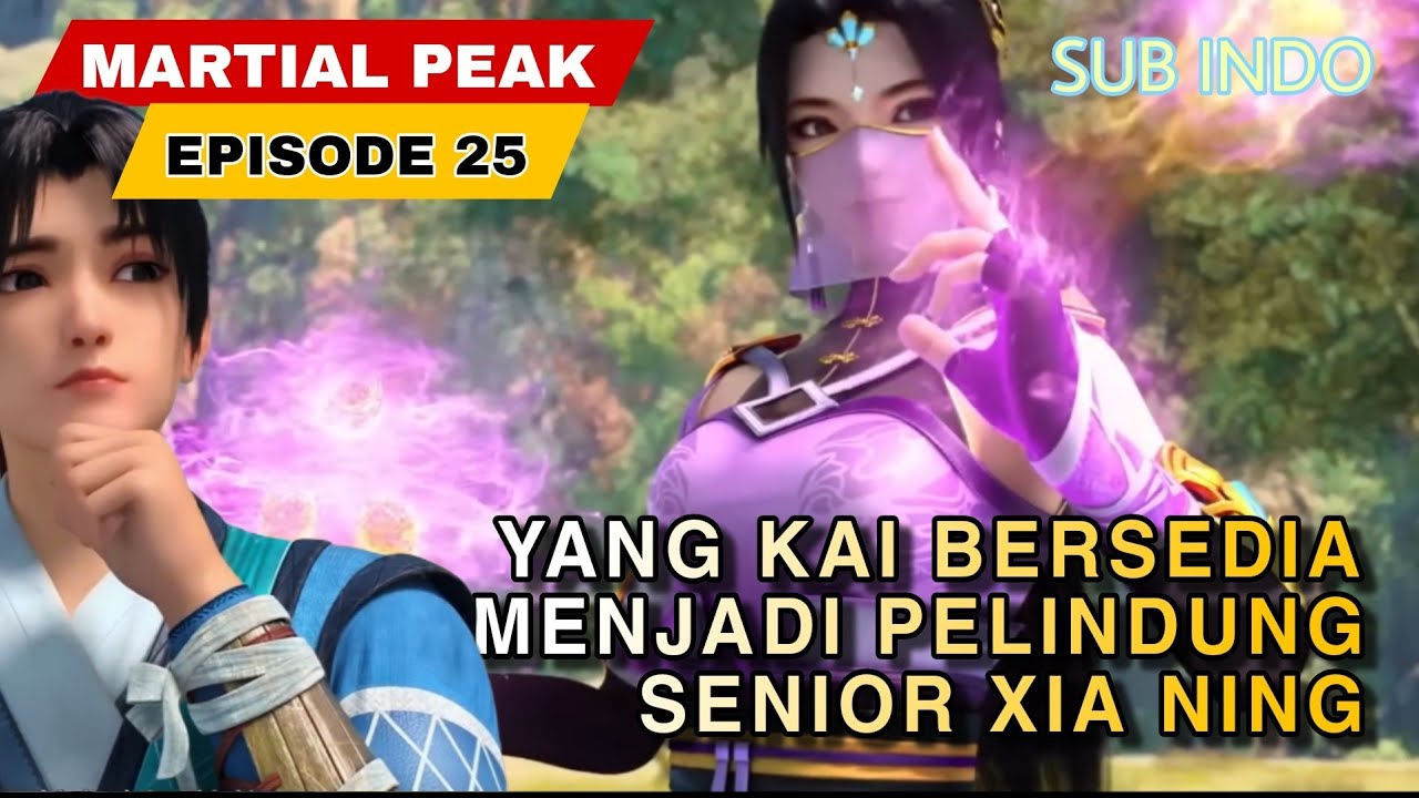 YANG KAI BERSEDIA MENJADI PELINDUNG SENIOR XIA NING | MARTIAL PEAK ...