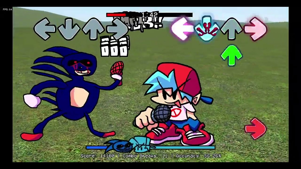 프나펑 소닉 exe 싸닉 exe - YouTube