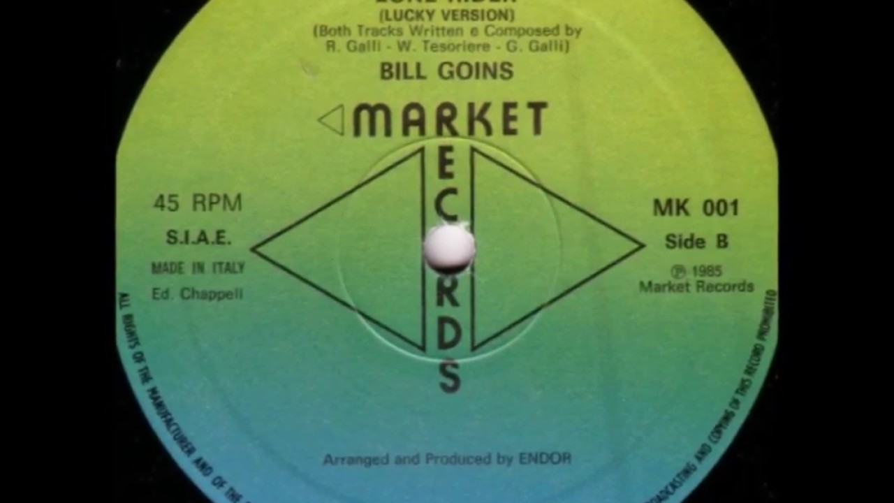 Bill Goins - Lone rider (lucky version) 1985 - YouTube