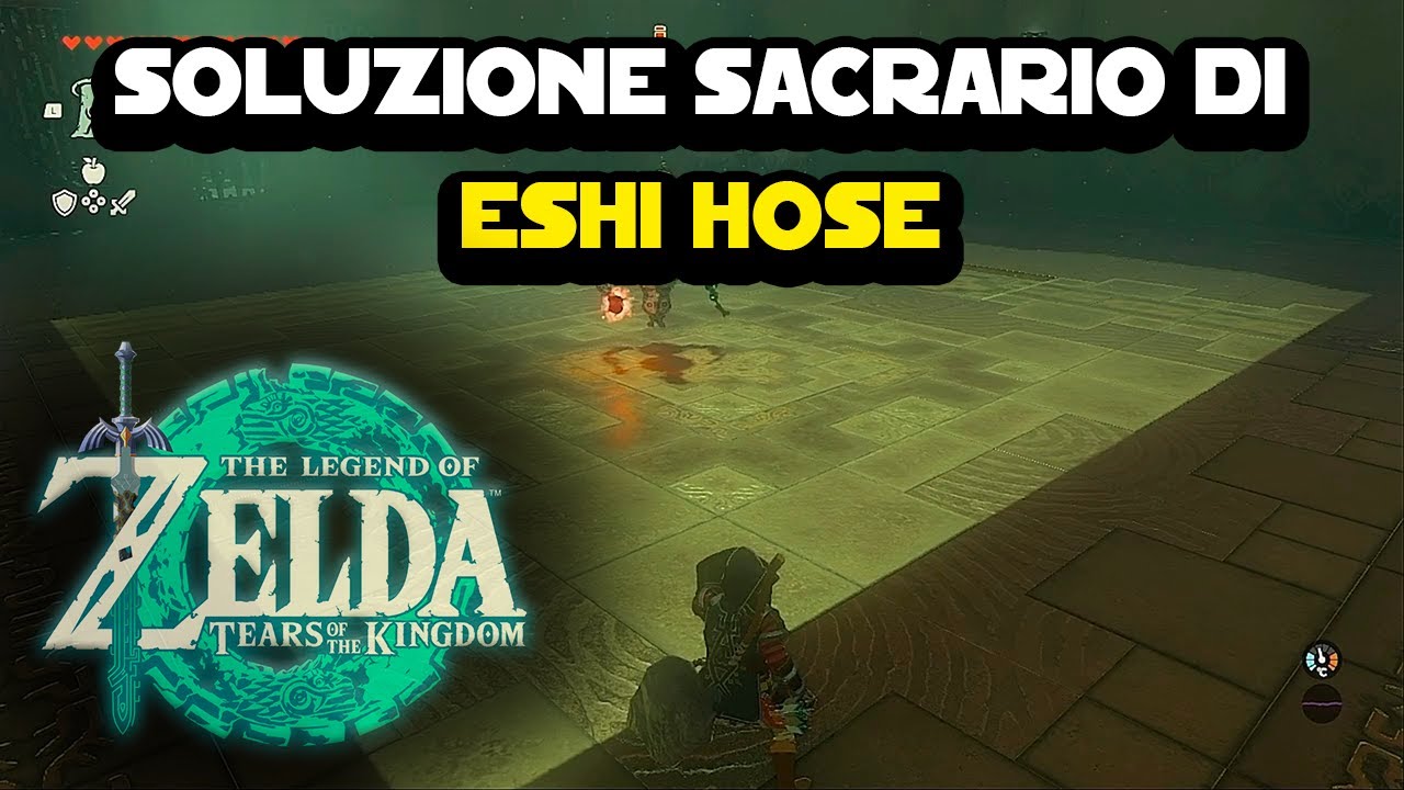 Soluzione Sacrario di Eshi Hose su The Legend of Zelda: Tears of the ...