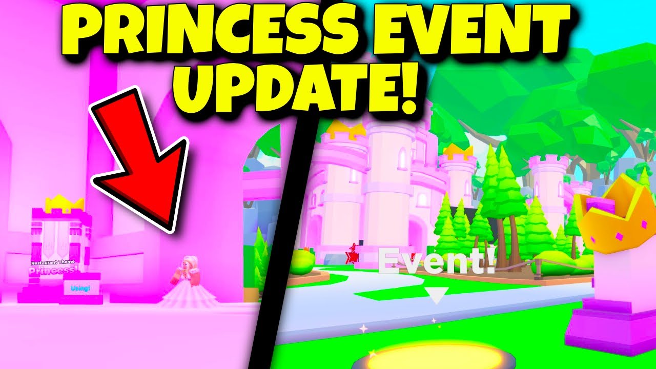 THE NEW PRINCESS EVENT UPDATE IS HERE! My Restaurant Roblox - YouTube