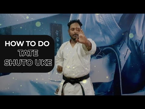 How to do Tate Shuto Uke || International Kyojin Kai Karate Federation - YouTube