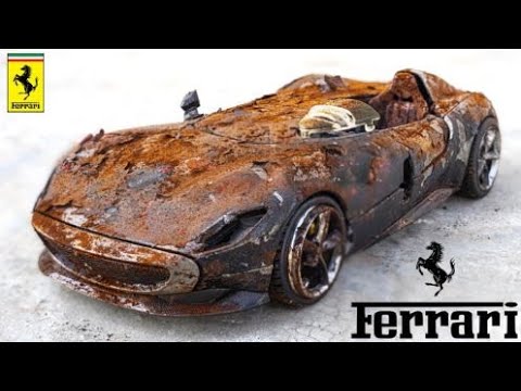 Restoring a rusty Ferrari model car! | 30 years Old - YouTube