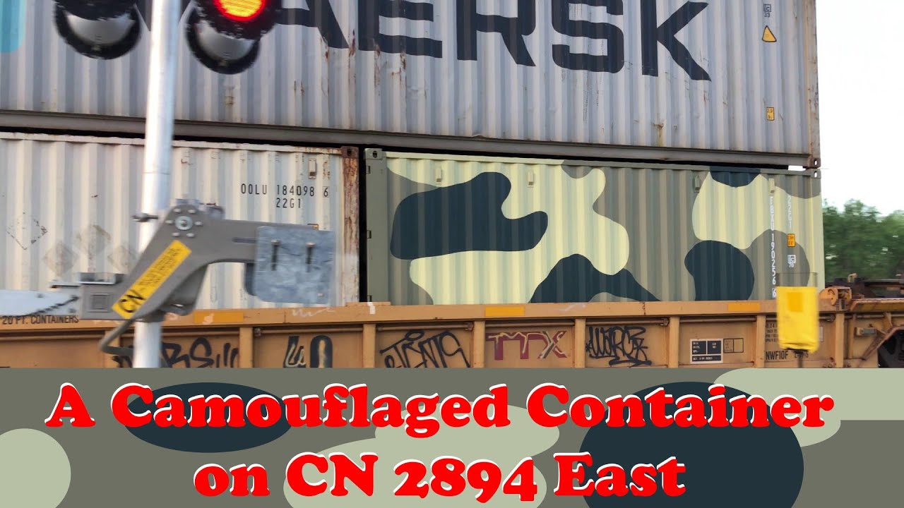 A Camouflaged Container? That's a New One - YouTube
