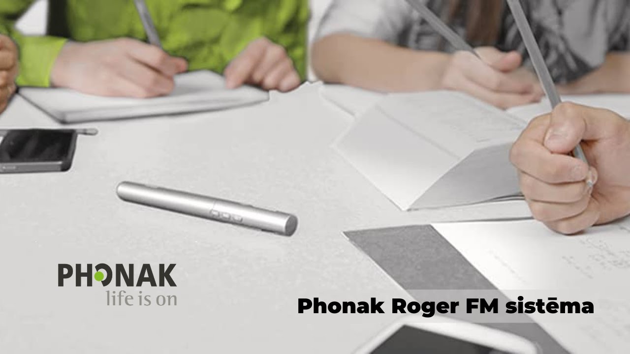 Phonak Roger FM sistēma - YouTube