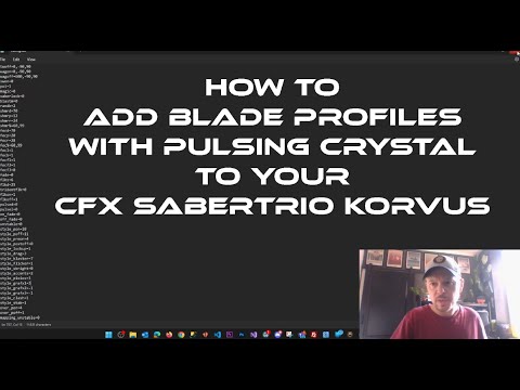 How to make sure your new CFX Sabertrio Korvus bladeprofiles also have ...
