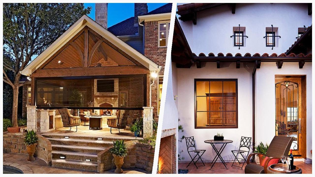 75 Large And Huge Patio Design Ideas You'll Love ☆ - YouTube