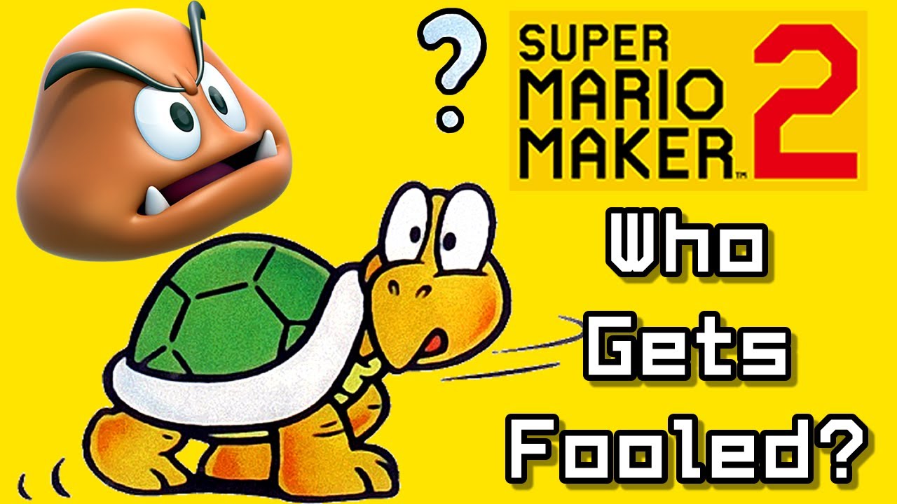 Super Mario Maker 2 - Which Enemies Get Fooled By The Goomba Mask ...