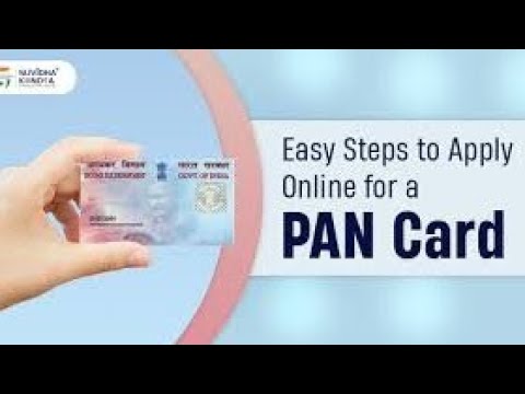How to make pan card online|Pan card Kaise banaye | Pan card free at ...