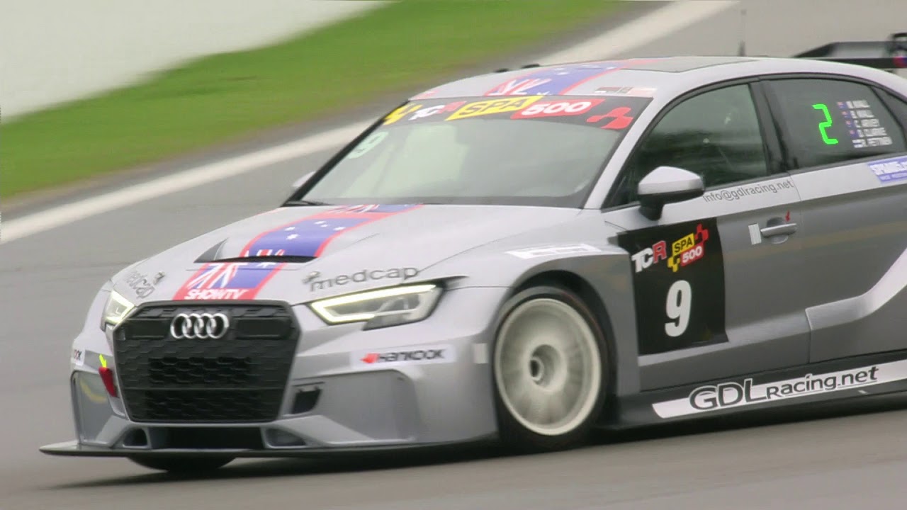 The spectaculair Qualifying of TCR SPA 500 - YouTube