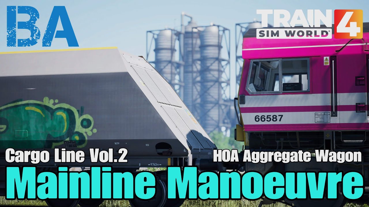 Mainline Manoeuvre - Cargo Line Vol.2 - Midland Mainline - Class 66 ...