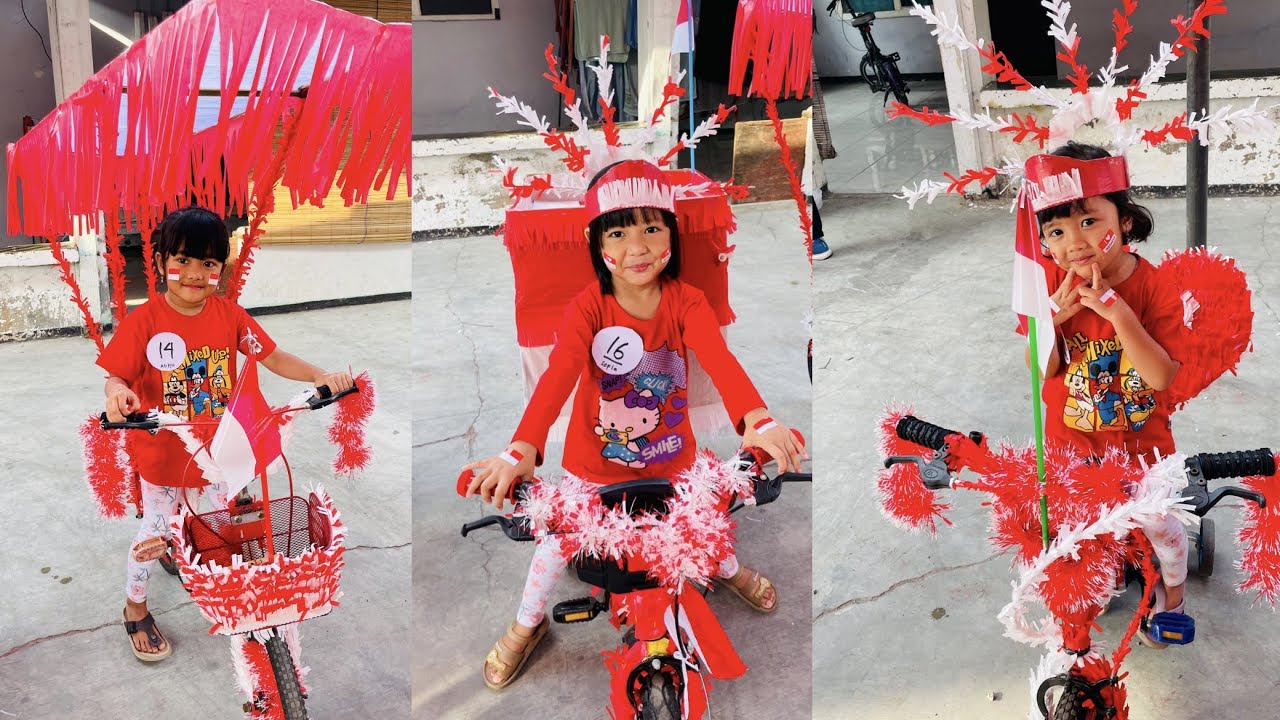 KARNAVAL SEPEDA RT 004/06 MEMERIAHKAN KEMERDEKAAN 17 AGUSTUS HUT KE 78 ...