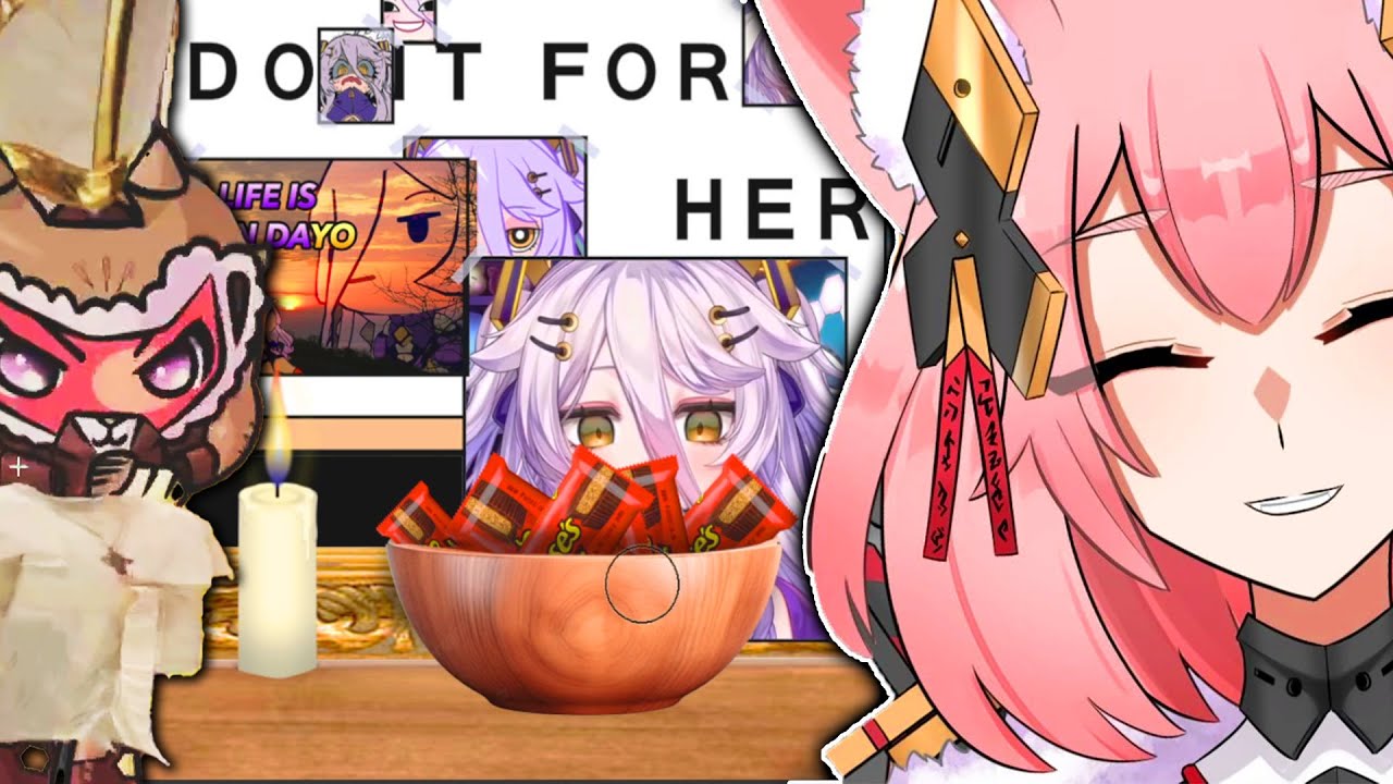 Mei Builds a Henya Shrine and names me head Priest [Minecraft Vshojo ...